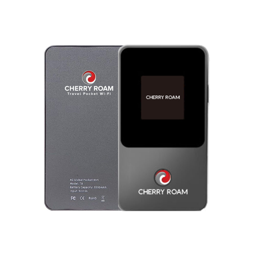 T8 4G Pocket WiFi – Cherry Roam